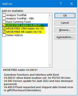 Changing FREE add-ins to use modern file formats