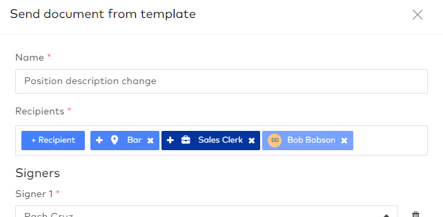 Sending and uploading documents