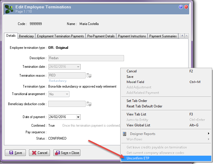 Understanding eligible termination payments (ETPs) (Australia)