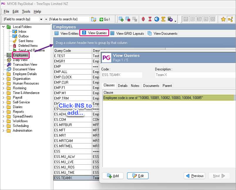 ESS - Instructions to create a new Leave Admin Role
