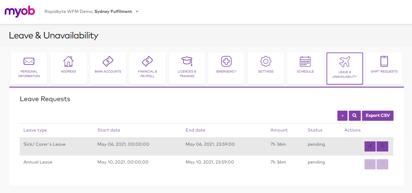How do I submit a leave request?