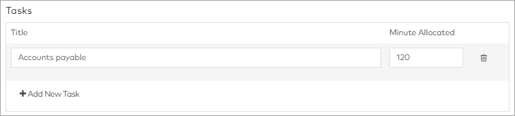 Adding and reviewing shift tasks