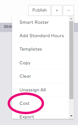 How do I cost/re-cost shifts?