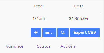 Exporting timesheets