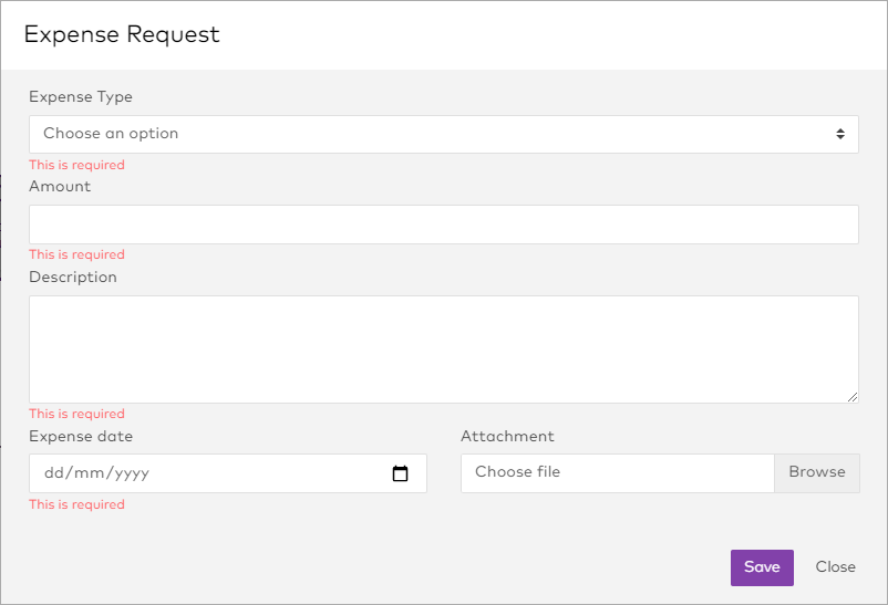 Claiming your expenses