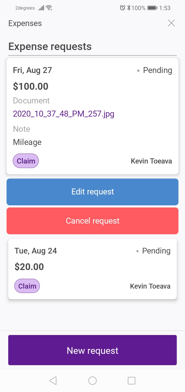 Claiming your expenses