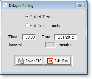 Delayed Polling