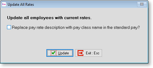 Awards and Pay Classes