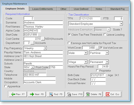 Assign employees to employee groups